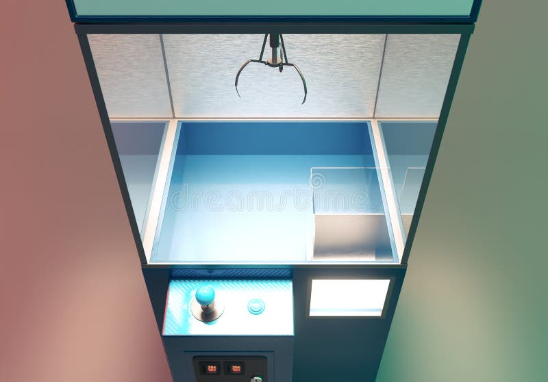 Arcade Robotic Claw Game Machine Stock Illustrations – 283 Arcade ...