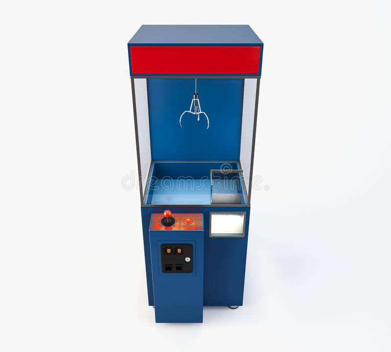 Claw Arcade Game stock illustration. Illustration of casing - 80189083
