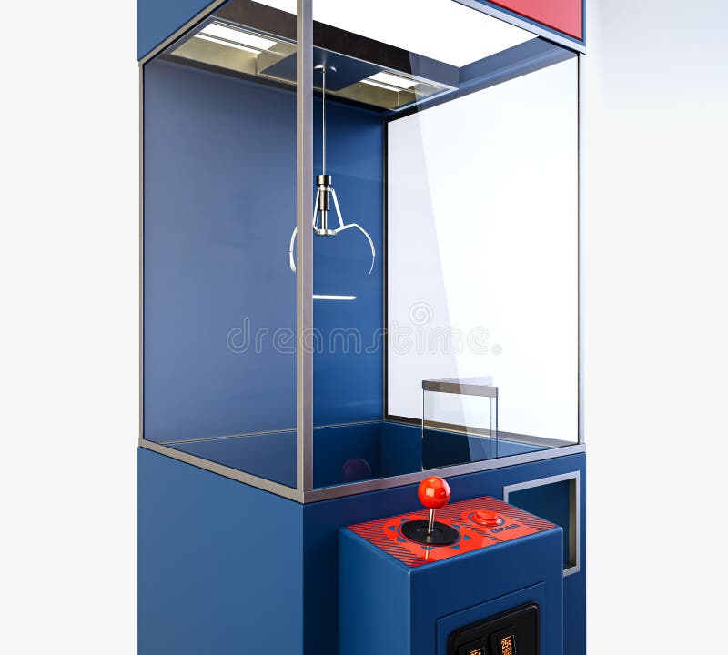 Claw Arcade Game stock illustration. Illustration of casing - 80189083