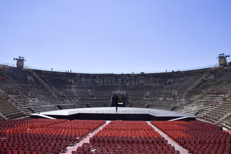 A Few Minutes after Opening Arena of Verona Editorial Stock Image ...