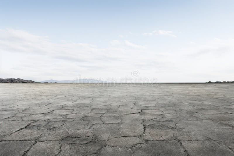 Empty Asphalt Floor Isolated on White Background Stock Photo - Image of ...