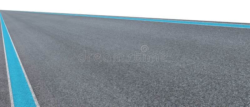 Empty Asphalt International Race Track Stock Photo - Image of lane ...