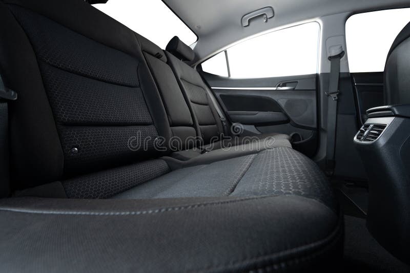Empty back car cabin stock image. Image of back, sedan - 333492161