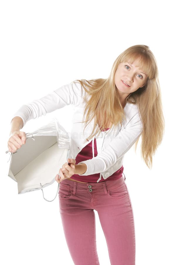 Empty bag stock photo. Image of shopping, casual, empty - 25345134