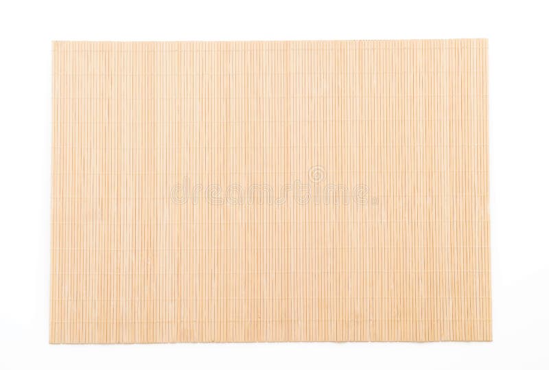 Empty bamboo mat stock image. Image of chinese, table - 91789719