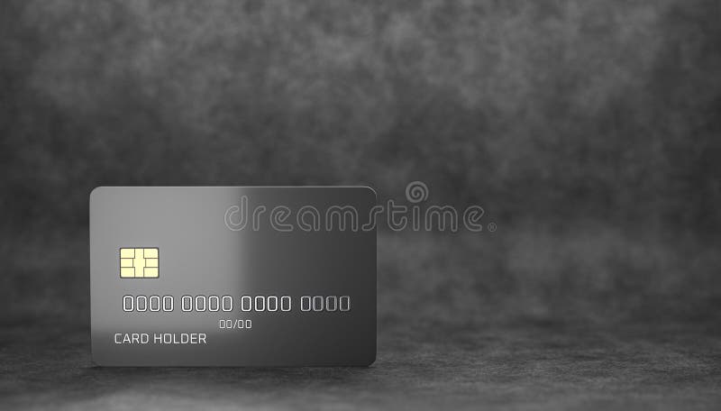 An Empty Dark Room with a Wooden Floor and a Concrete Wall. 3d Render ...