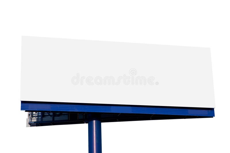 Empty banner stock image. Image of blue, bright, advertising - 5141885