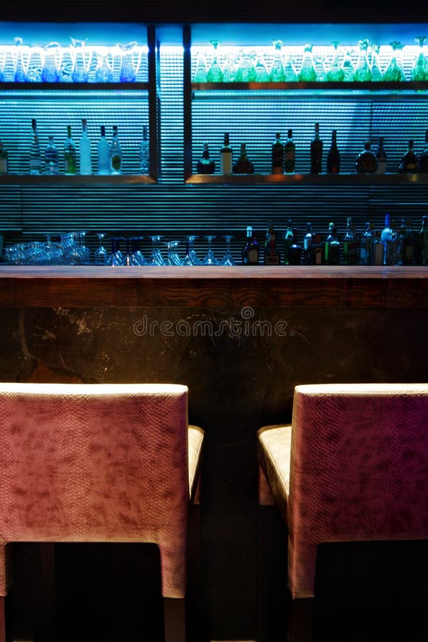 Empty bar counter stock photo. Image of illuminated, concepts - 13059386