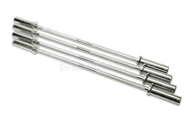 Empty Bar on the Floor on a White Background Stock Image - Image of ...