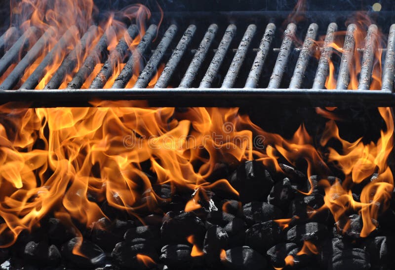 Empty Barbecue Grill stock photo. Image of barbecue, grill - 10065626