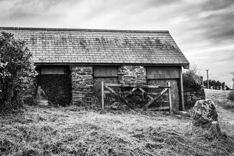 Empty Barn at St Nectans Glen Editorial Photography - Image of lush ...