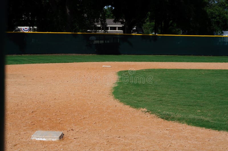 Empty Baseball Field stock image. Image of game, dirt - 10064885