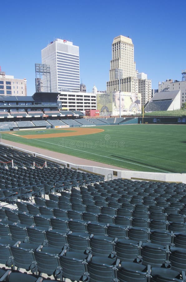 Empty baseball stadium editorial image. Image of empty - 26906265