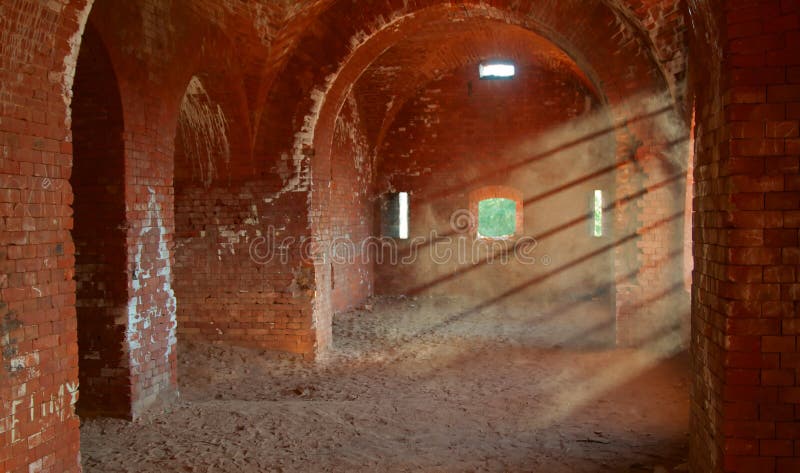 Empty basement (dungeon) stock image. Image of angle - 23813821