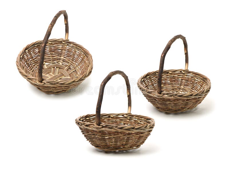 Empty basket stock photo. Image of container, handmade - 156471214