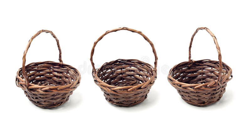 Empty basket stock image. Image of front, handmade, space - 156697247