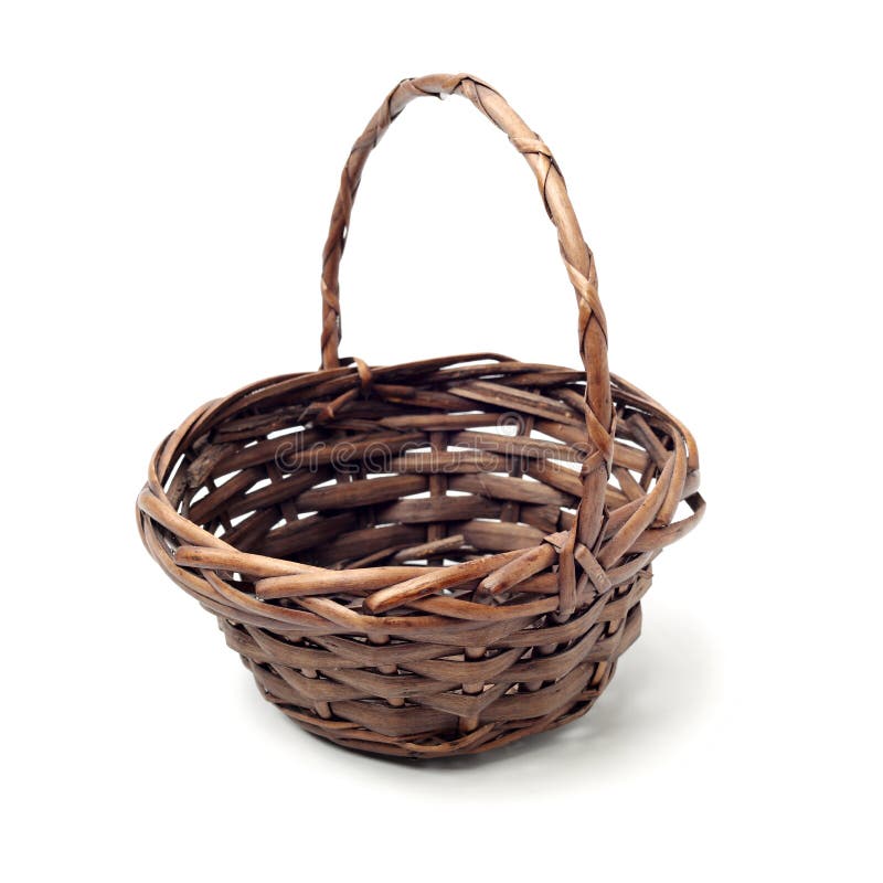 Empty basket stock image. Image of front, shot, garden - 156460377