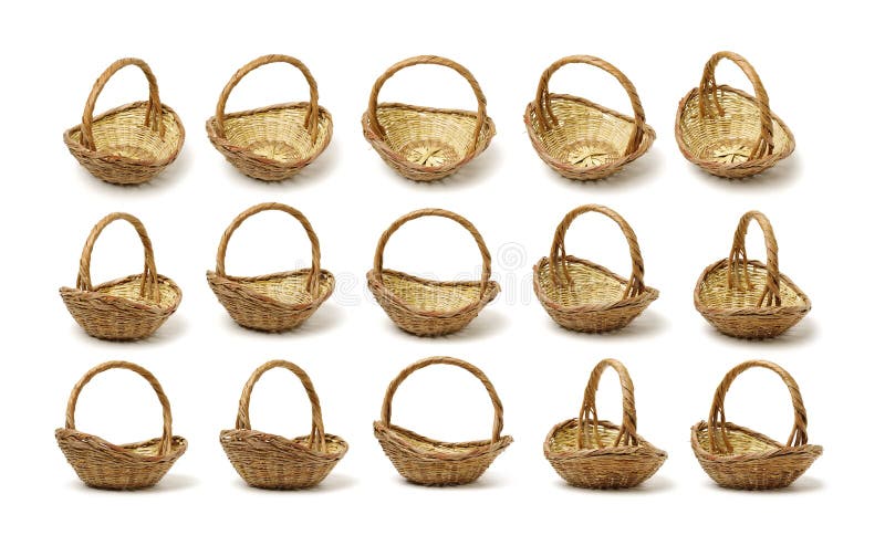 Empty basket stock photo. Image of object, background - 175787040