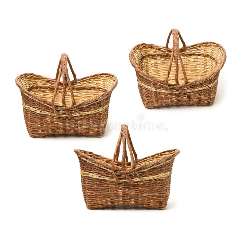 Empty basket stock image. Image of copy, product, closeup - 176218251