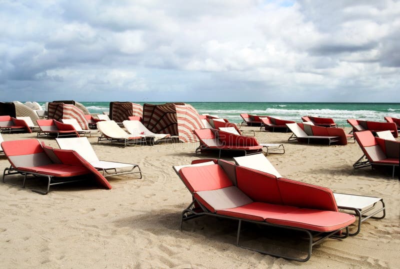 Empty beach stock image. Image of relaxing, tanning, shore - 1850461