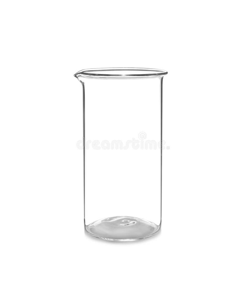 Empty Beaker on Background. Laboratory Glassware Stock Photo - Image of ...