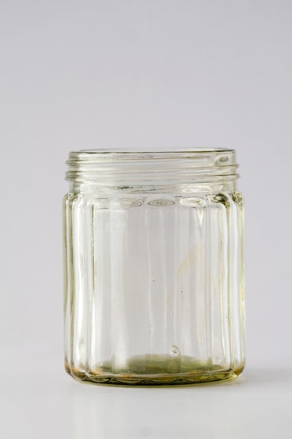 Empty Glass Cup on White Background Stock Photo - Image of crystal ...