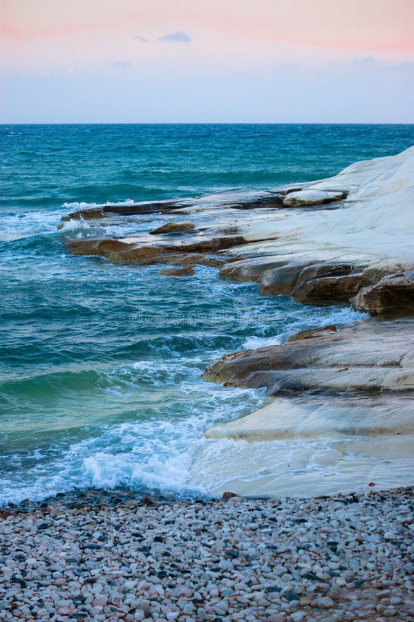 Empty Beautiful Stone Beach Stock Image - Image of island, resorts ...