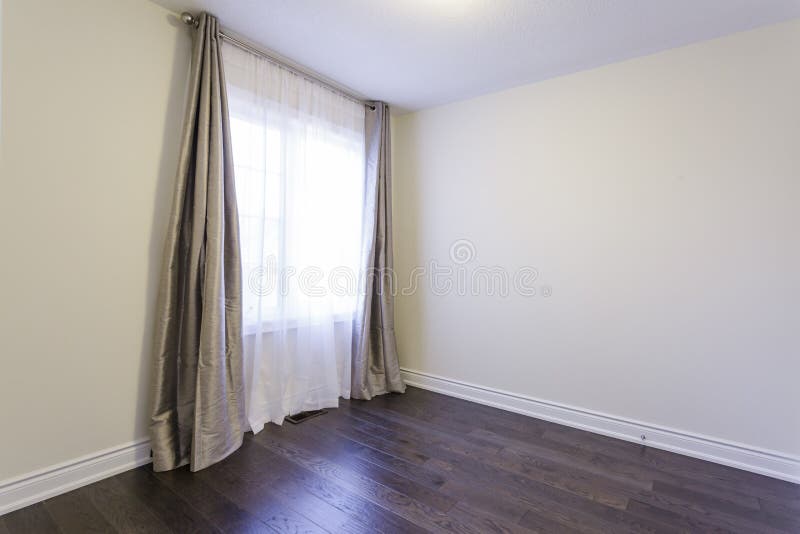 Empty Bedroom in a house stock photo. Image of mansion - 109364182