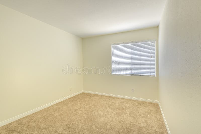 Empty Bedroom with Window only Stock Photo - Image of copy, model: 95238698