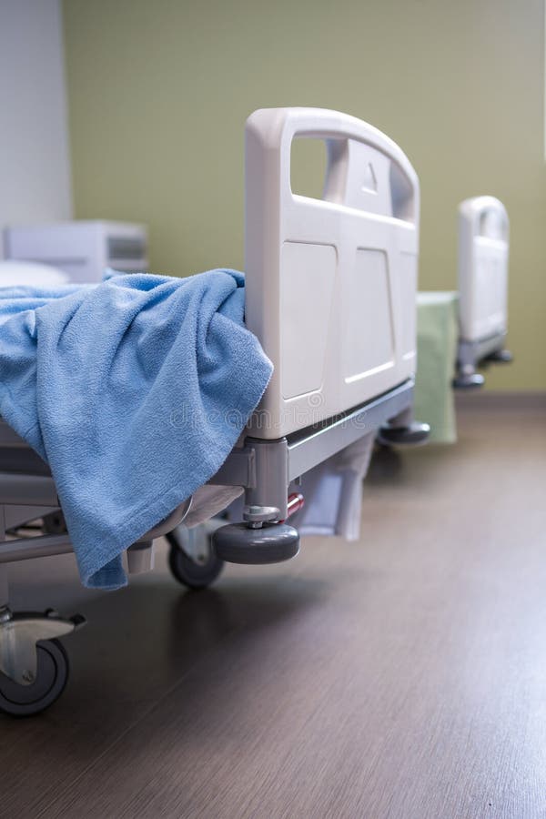 Empty Beds in Ward at Hospital Stock Photo - Image of clinic, emergency ...