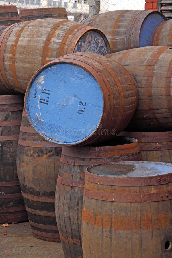 Beer barrels stock photo. Image of copy, copyspace, traditional - 37853686
