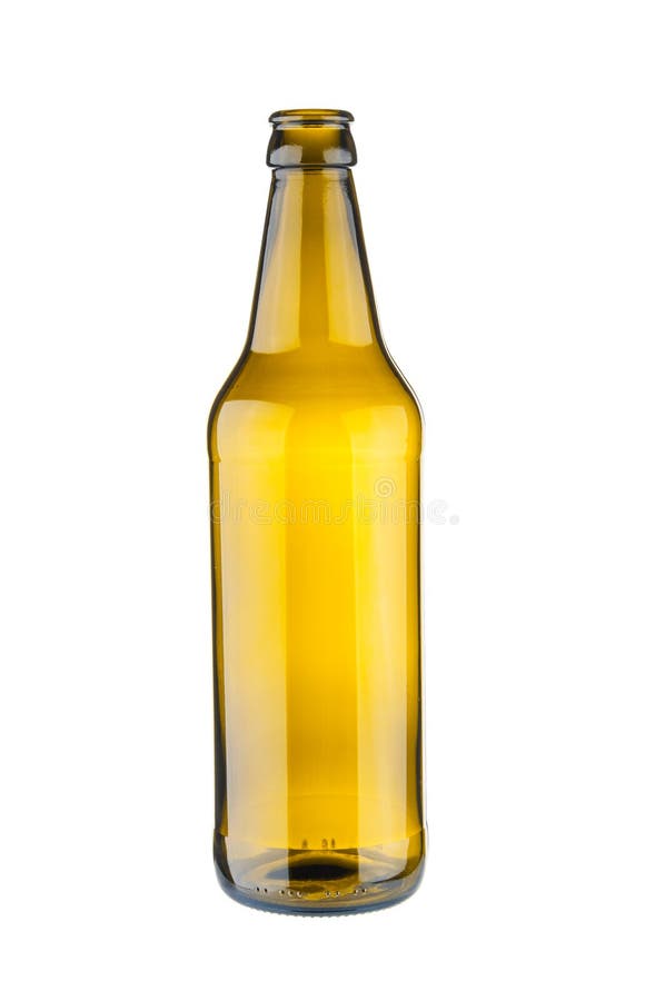 Empty beer bottle closeup stock photo. Image of single - 86469230