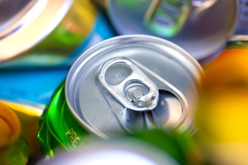 Empty beer cans stock image. Image of metallic, material - 64569185