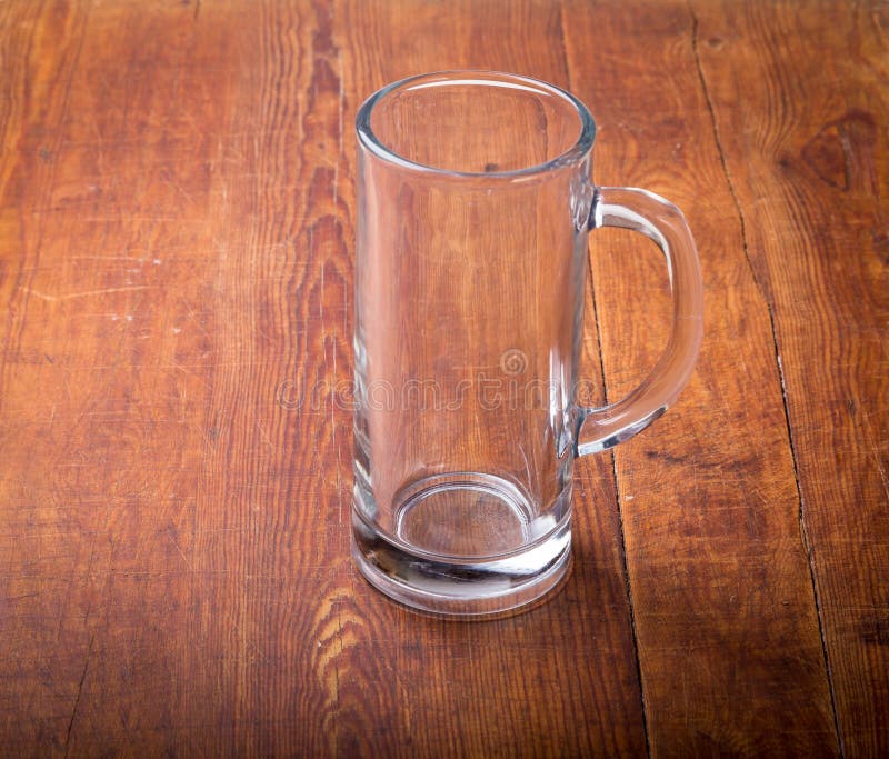 Empty beer mug stock image. Image of cold, glassware - 59809193