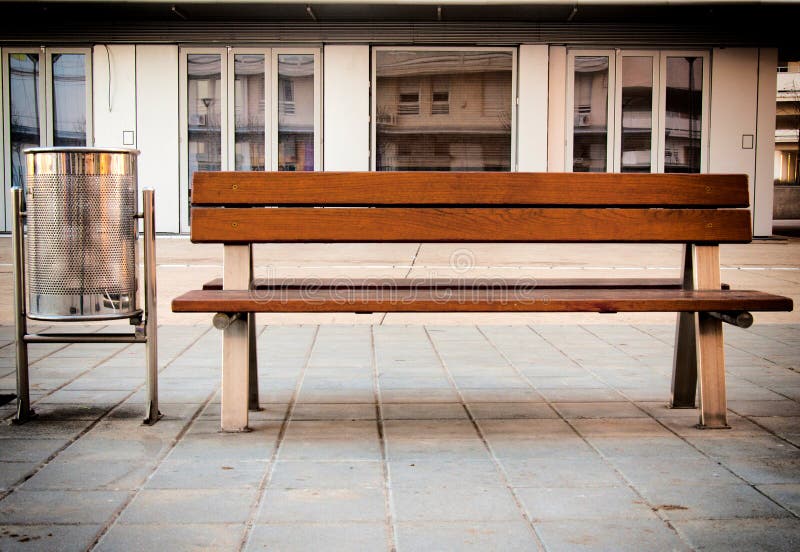Empty bench stock image. Image of quiet, lane, drops - 37643087