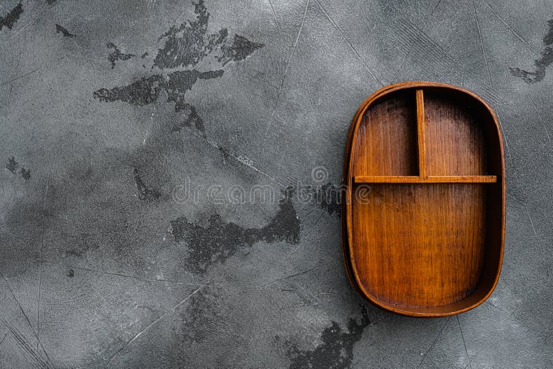 Empty Bento Box with Copy Space for Text or Food with Copy Space for ...