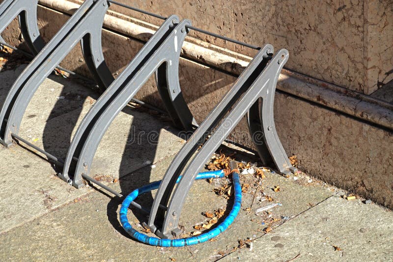 Empty bike rack stock photo. Image of biking, grunge - 72650666
