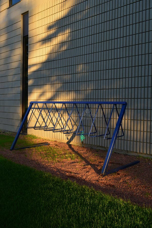 Empty Bike Rack stock photo. Image of holidays, bike - 42378632