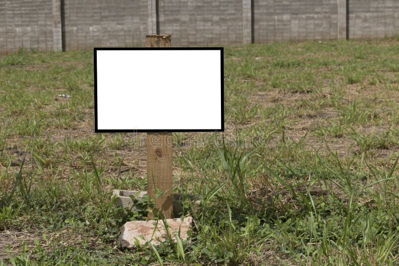 Empty Billboard in Front of Beautiful Cloudy Sky in a Rural Location ...