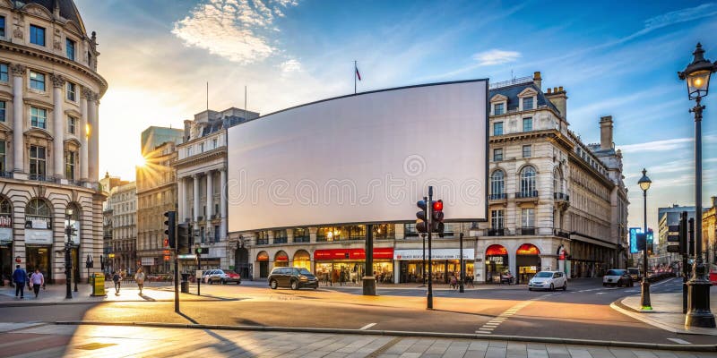 Empty Billboard Mockup in Piccadilly Circus for Outdoor Advertising AI ... Empty Billboard Mockup in Piccadilly Circus for Outdoor Advertising AI ...