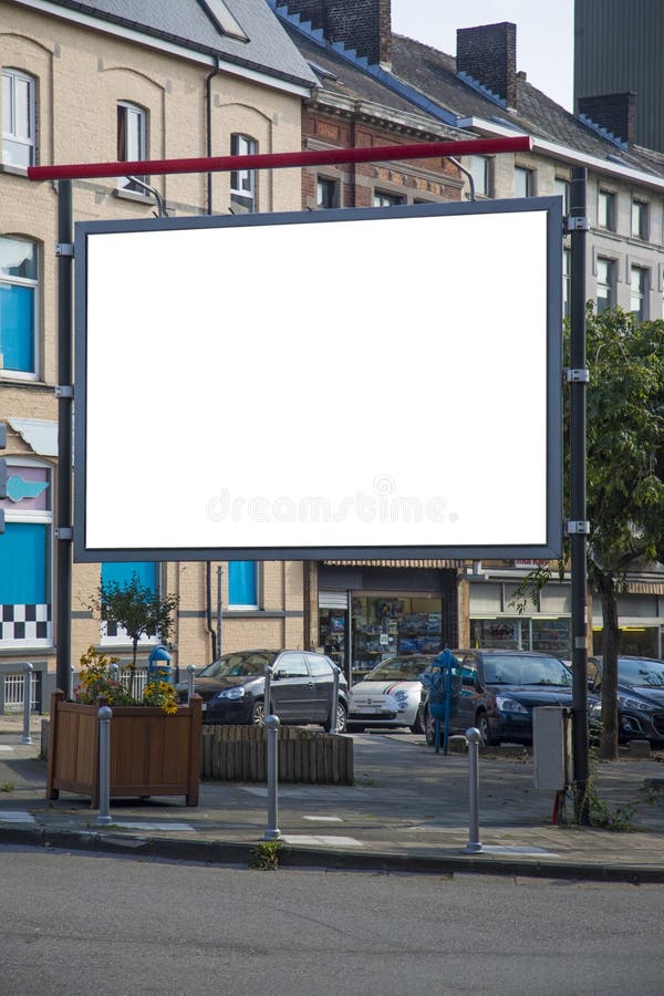 Empty billboard stock image. Image of marketing, panel - 54594991