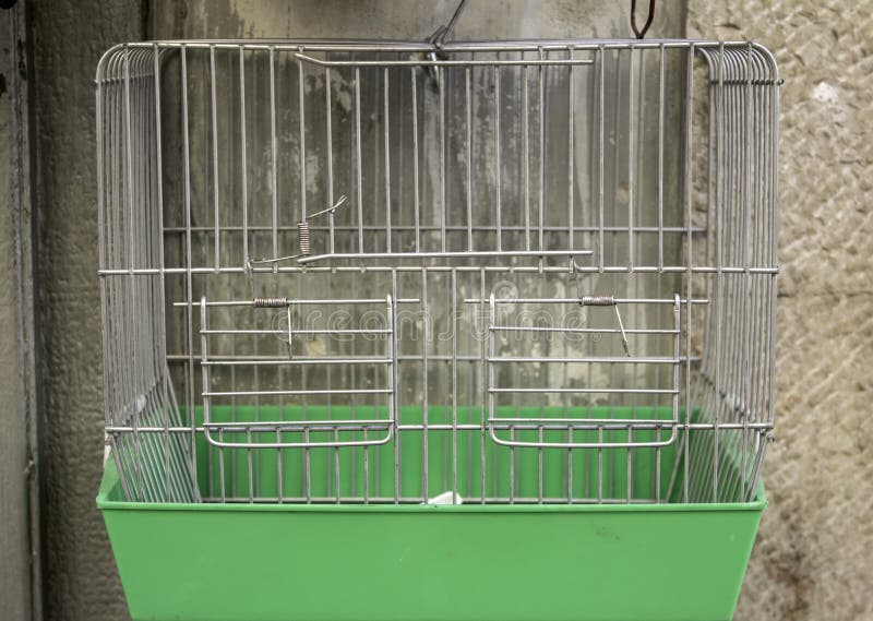Empty cage stock image. Image of captivity, confined - 18691419