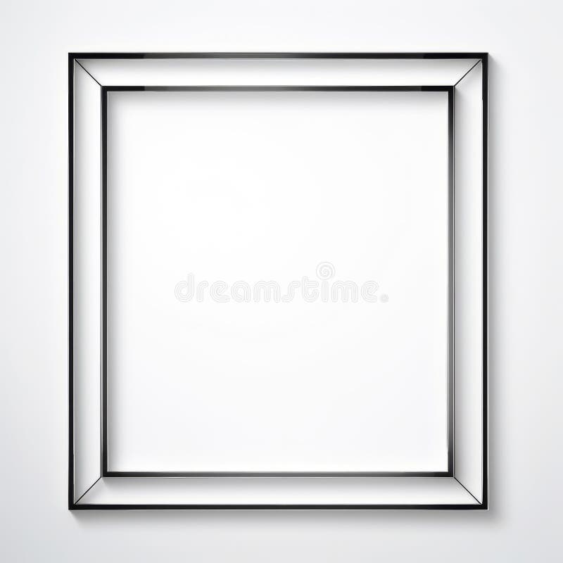 A Black Frame with Trees and Skulls on it Stock Illustration ...