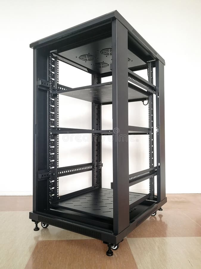Empty Server Rack Cabinet Stock Photos - Free & Royalty-Free Stock ...