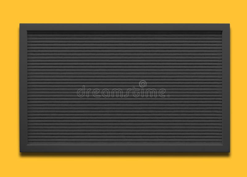 Empty black message board stock photo. Image of decoration - 177631538