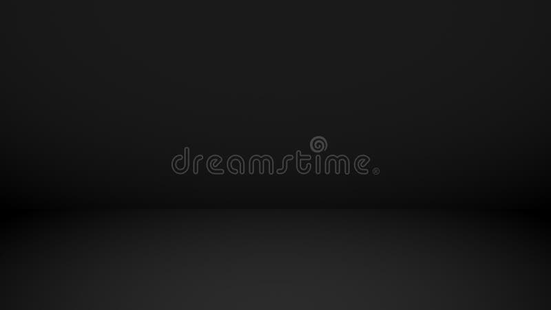 Black Photo Studio Backdrop or Background Stock Vector - Illustration ...