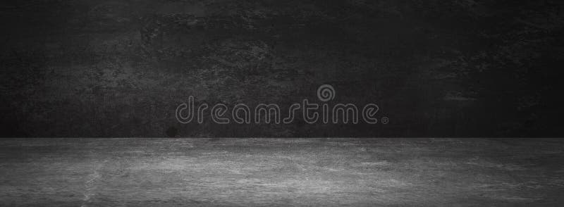 Empty Black Studio Room. Dark Background. Abstract Dark Empty Studio ...