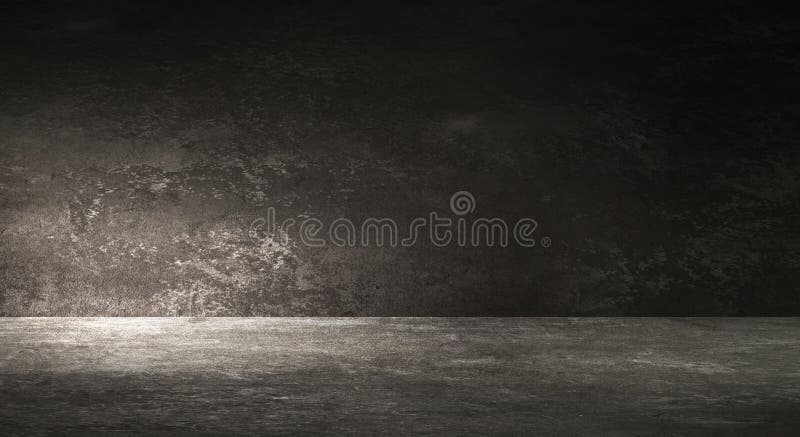 Empty Black Studio Room. Dark Background. Abstract Dark Empty Studio ...