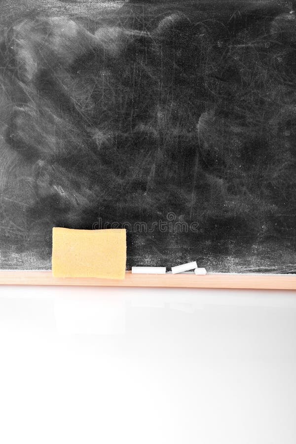 Empty blackboard stock photo. Image of objects, classroom - 40058816