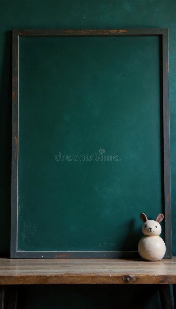 Empty Blackboard, Blank Slate, Chalk Dust Remnants, Learning, Template ...
